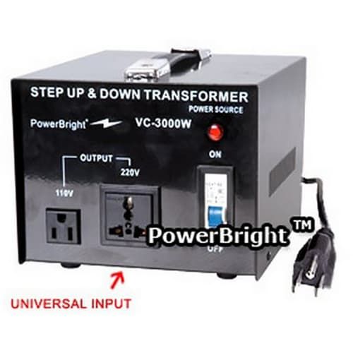 Power Bright VC-3000W Voltage Transformer