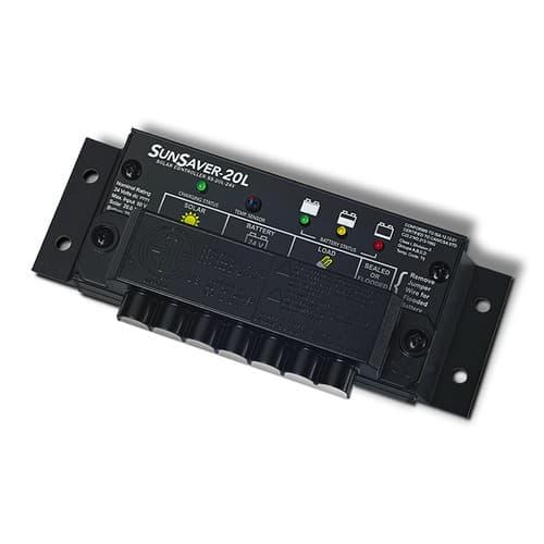 Morningstar, SS-10L-12V, SunSaver-10 amp with LVD (12V) - Inverter ...