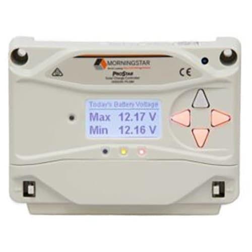 Morningstar, PS-15M, ProStar-15 amp with Meter (12/24V) - Inverter ...