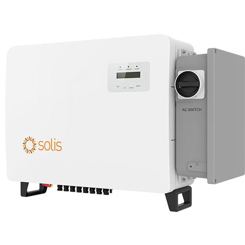 Solis Inverters, S6-GC25K-US, 25kW Three Phase Three MPPT w/ AFCI - 10 Year Standard Warranty ...