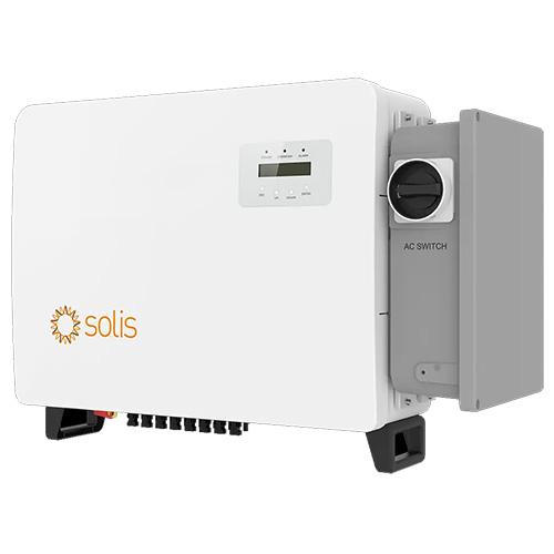 Solis Inverters, S5-GC60K-LV-US-APST, 60kW Three Phase 208Vac Eight MPPT w/ AFCI w/ APS - 10 ...