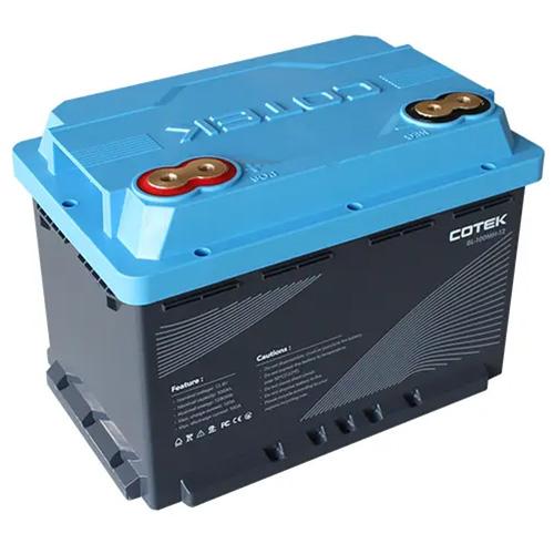 Cotek, BL-100MH-12, Lithium Battery, 100 AH Heater and Bluetooth ...